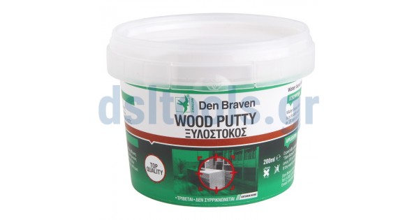 Ξυλόστοκος νερού Κερασιά ανοιχτή, 200gr, WOOD-PUTTY